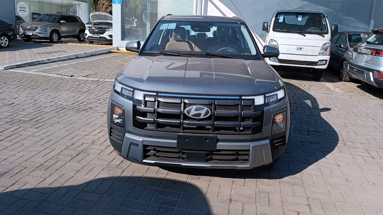 HYUNDAI CRETA PLATINUM 2025 CINZA SILK EQUIPADO COM MOTOR 1.0 TURBO O ...