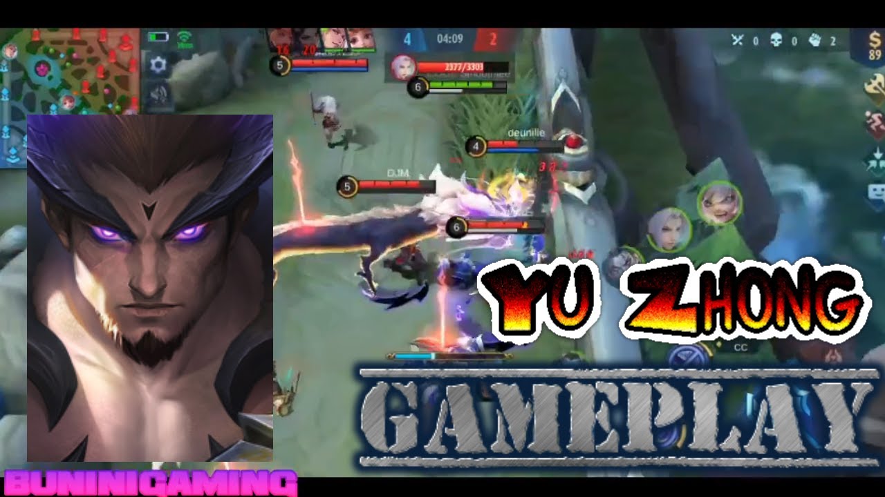 Yu Zhong | Black Dragon | Mobile Legends: Bang Bang #YuZhong #GamePlay ...