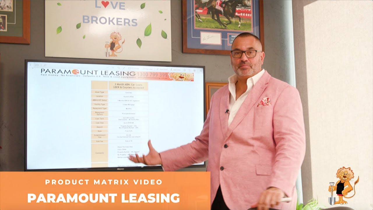 Paramount Leasing Product Matrix - YouTube