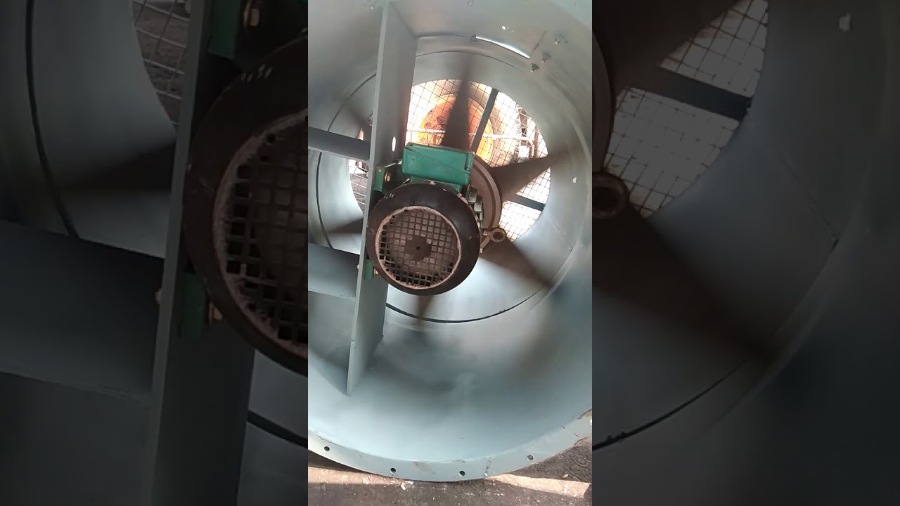 Axial flow fan blades and diameter testing Part 1. - YouTube