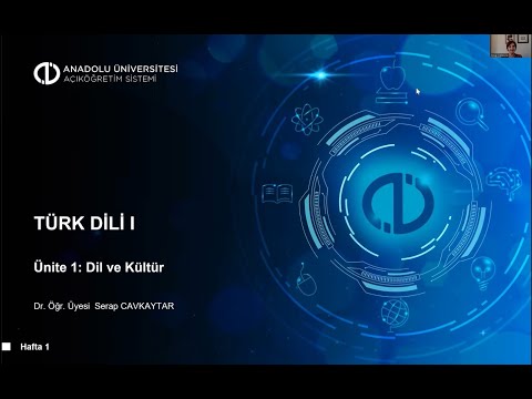 TÜRK DİLİ 1 ( UNİTE 1 )