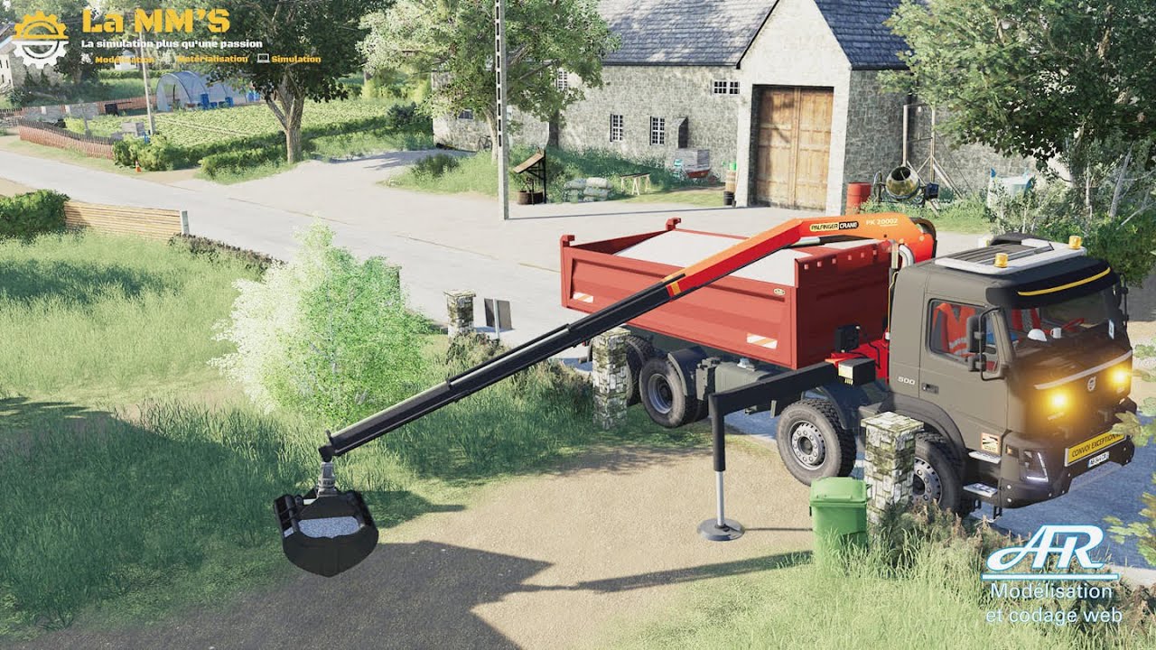 FS-19 VOLVO FMX PACK \\ TEASER VIDEO // PUBLIC WORKS FARMING SIMULATOR ...