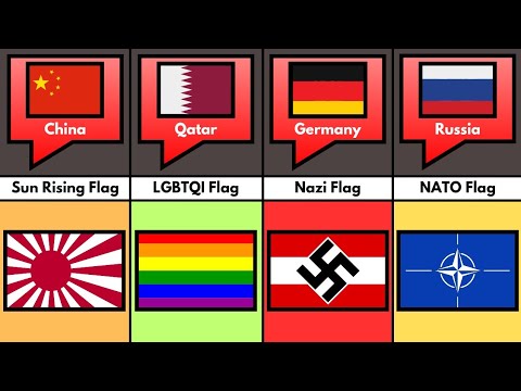 Most Hated Flag From Different Countries - YouTube