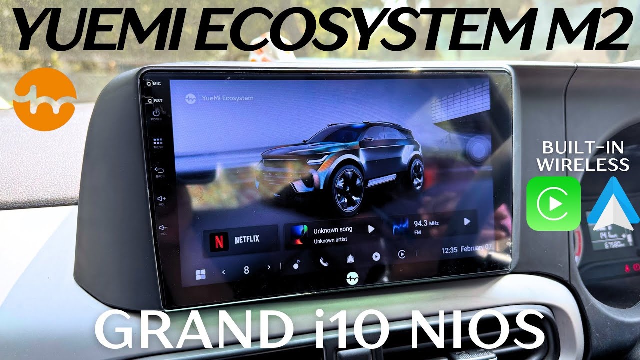 YueMi Ecosystem M2 Android Infotainment System - Grand i10 NIOS - YouTube