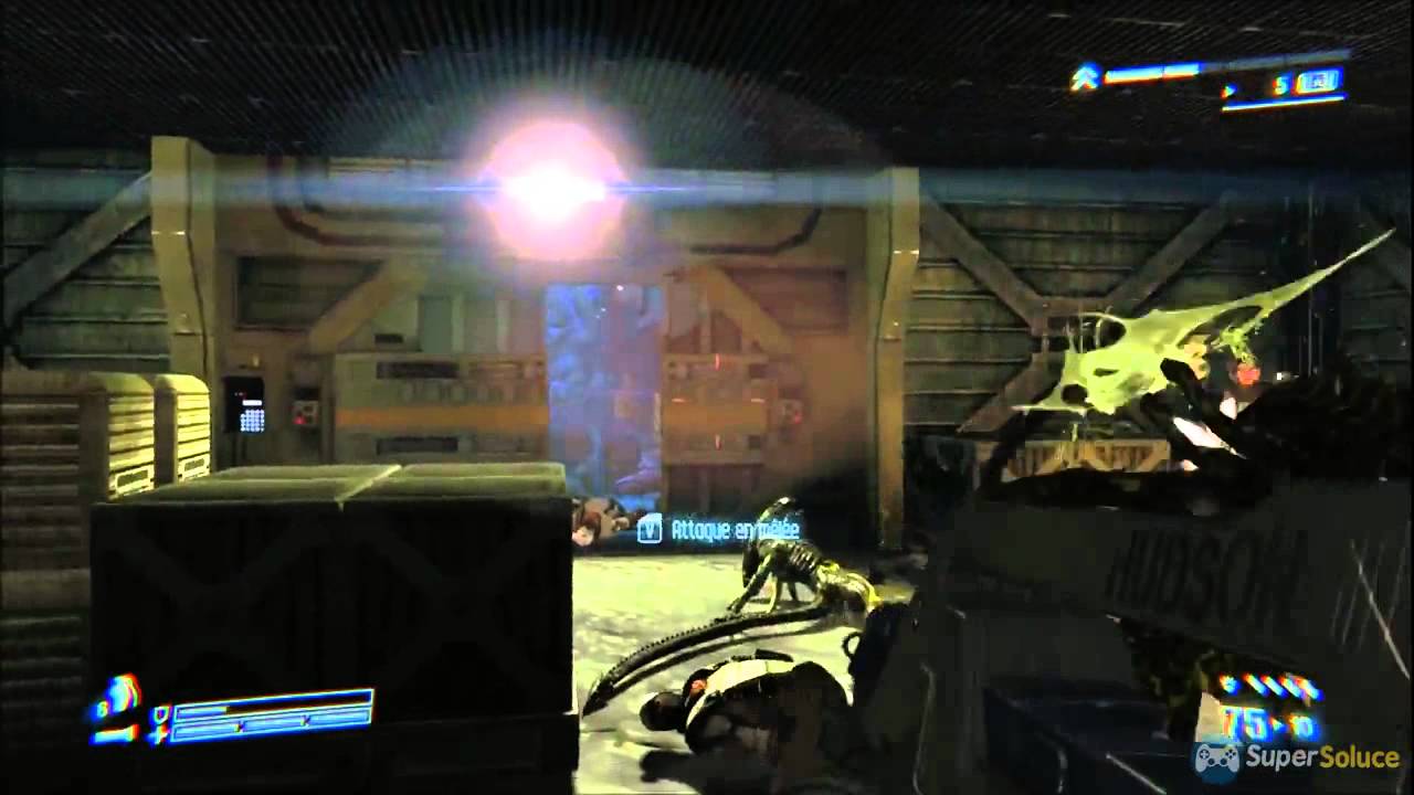 Aliens Colonial Marines : Arme Légendaire : Vasquez's Smart Gun - YouTube