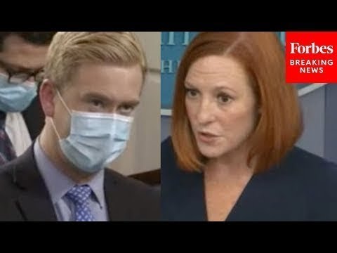 Best Of Jen Psaki And Fox News Reporter Peter Doocy Clashes From The ...