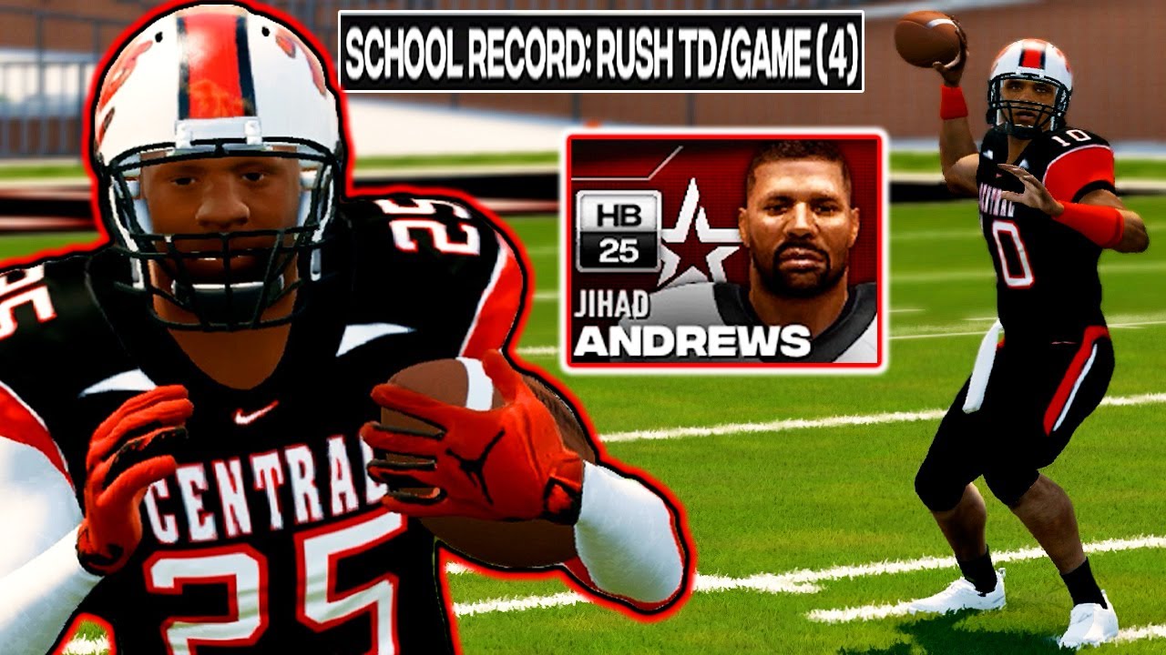 2ND STRING QB LEANS ON STUD RB In FIRST START | NCAA Football 14 ...