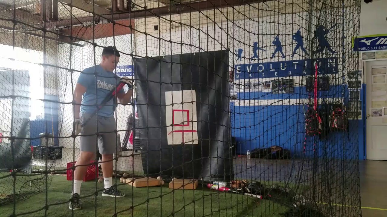 Trey Paige @Evolution Baseball BP Dec 2017 - YouTube