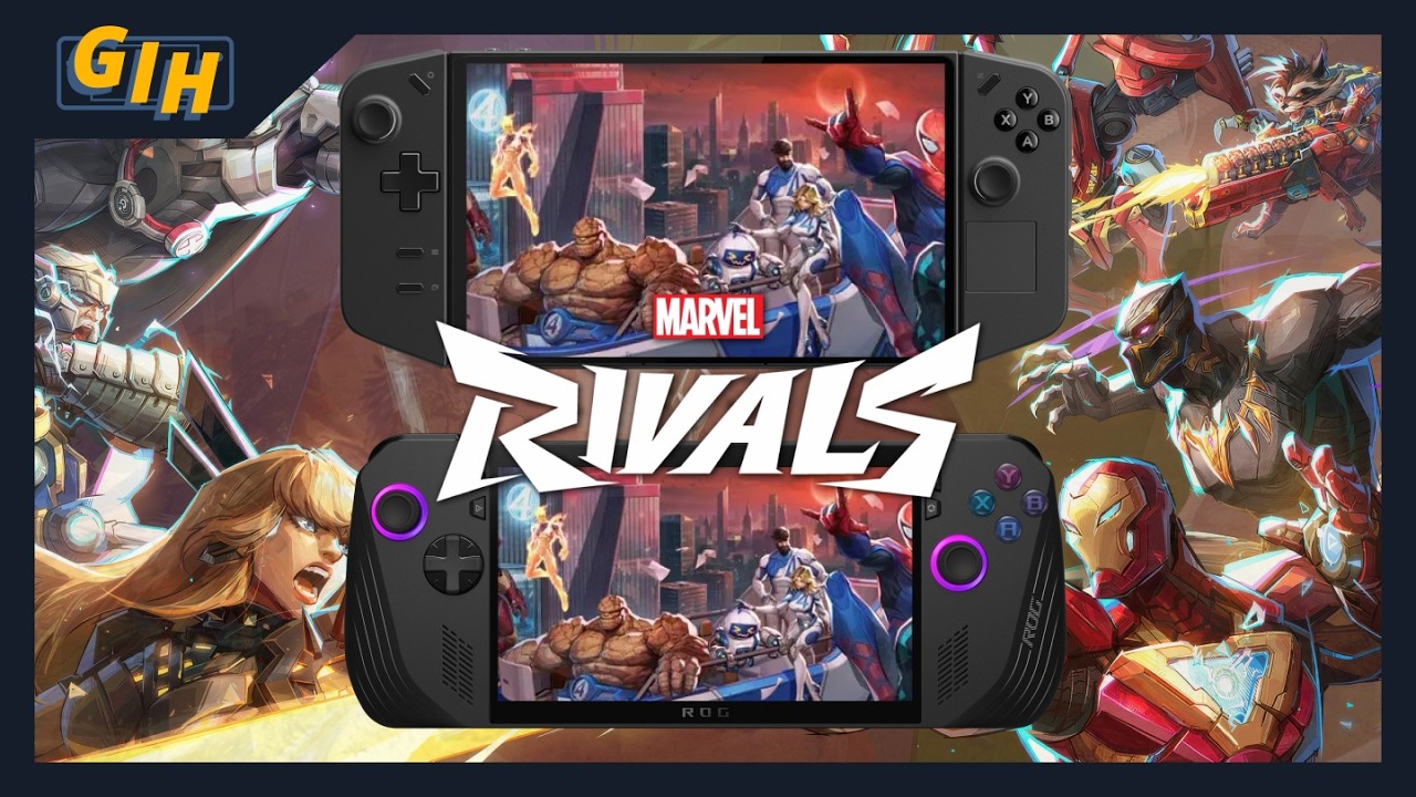 Legion Go vs ROG Ally X Marvel Rivals Performance - YouTube