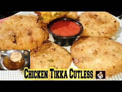 Chicken Tikka Cutless by food express with sohail /Chicken Cutless ...