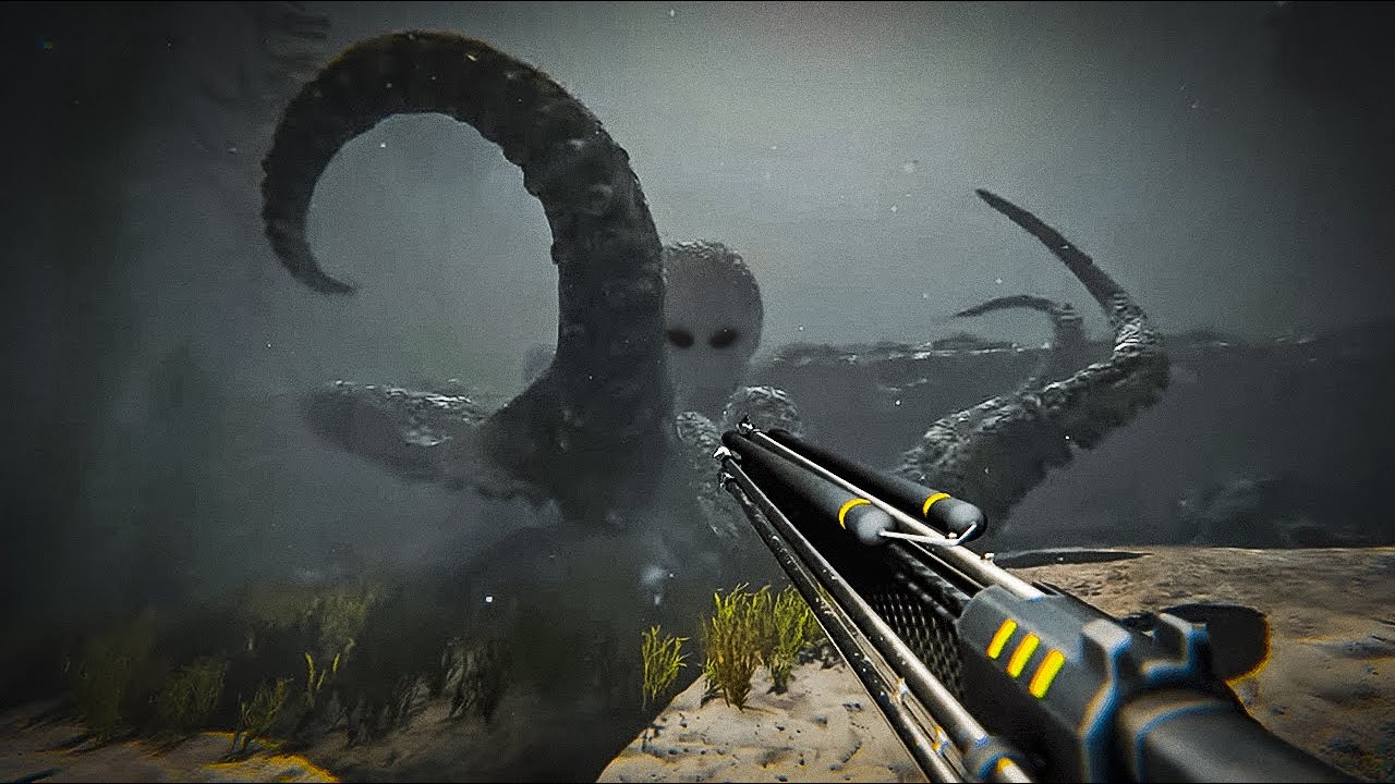um jogo de terror no fundo do mar - YouTube