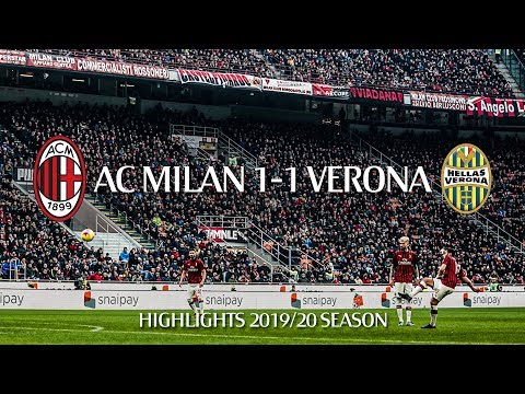 Highlights | AC Milan 1-1 Hellas Verona | Matchday 22 Serie A TIM 2019/20