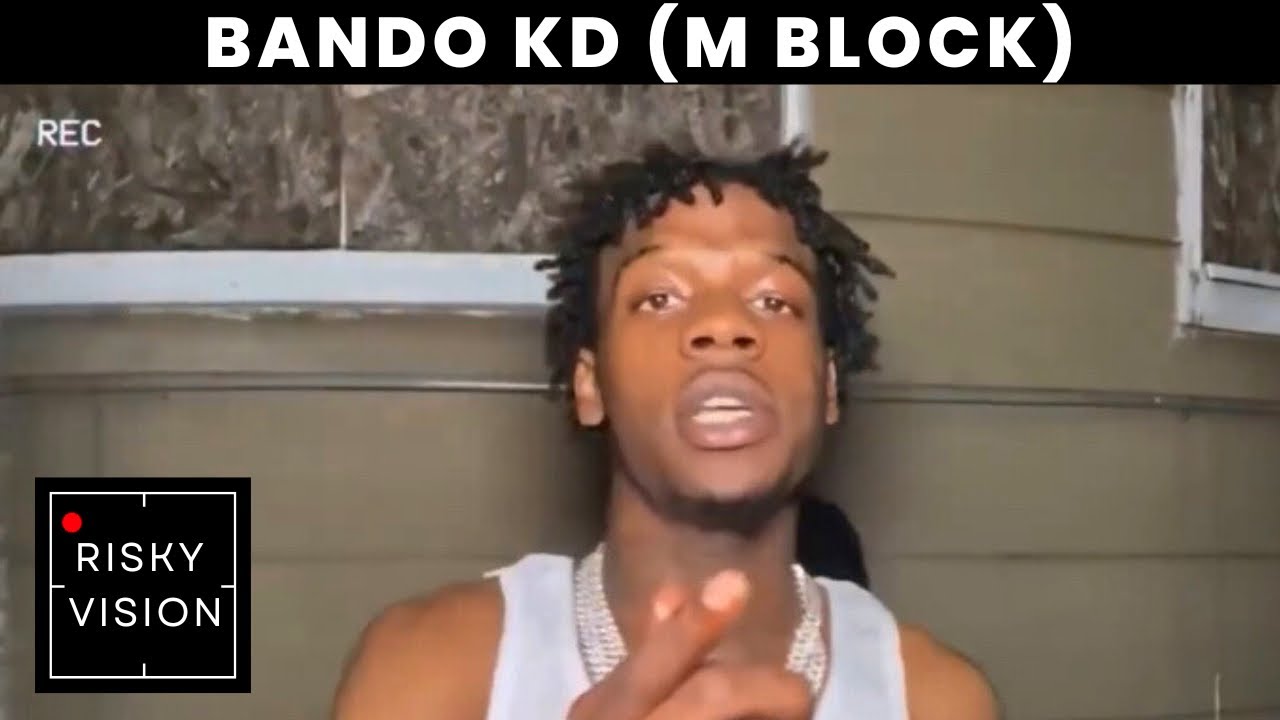 Bando KD Last Moments Before Getting Arrested For A Body - YouTube