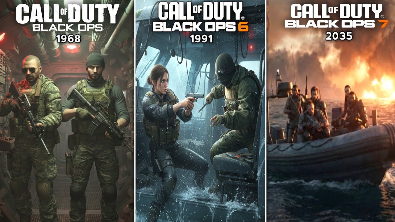 The OG Underwater Escape Ending Of Black Ops 1 References in COD Black ...