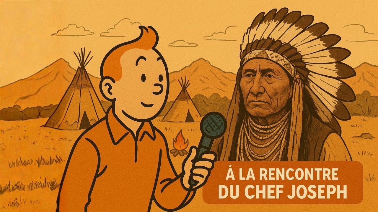 Tintin Reporter n°1 - A la rencontre de Joseph (nez percé) - YouTube