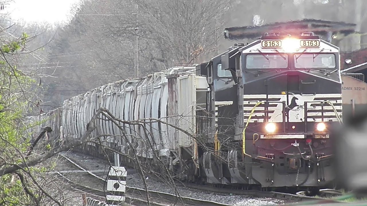 Norfolk Southern Freight Trains Compilation # 7 | Southern Freight ...