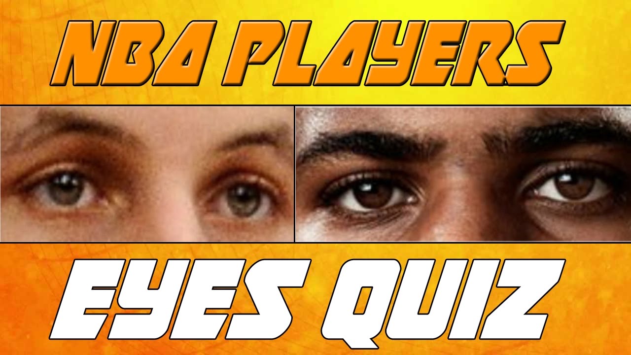 CAN YOU GUESS NBA PLAYERS BY THEIR EYES? | KOT4Q - YouTube