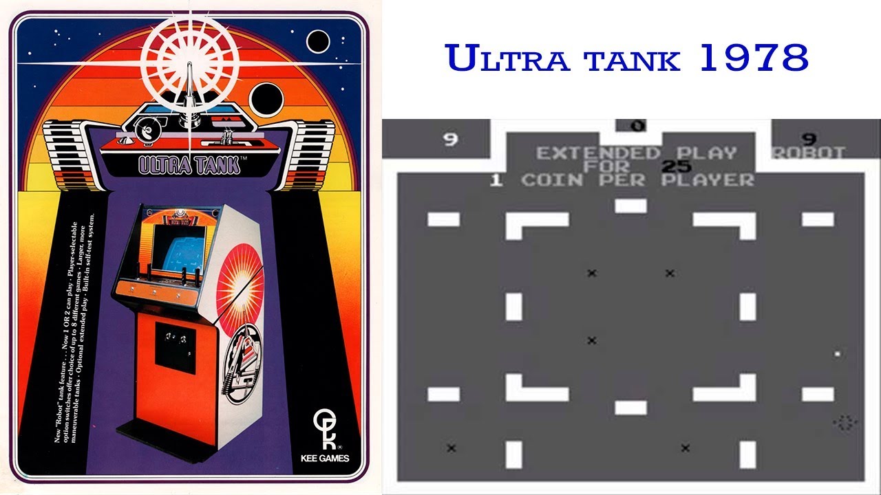 El juego de Ultra Tank (Keegames) de 1978 - YouTube