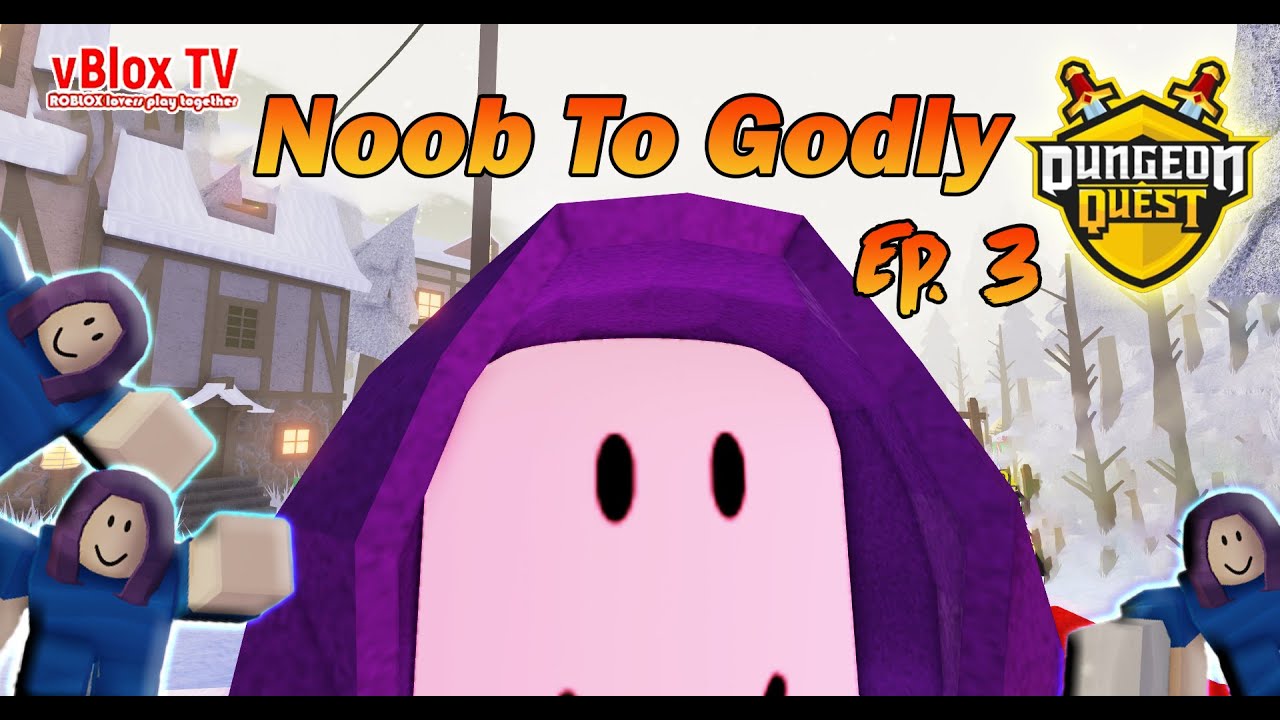 Sweating in Hard Mode?! Dungeon Quest Noob To Godly Ep. 3 | Roblox ...
