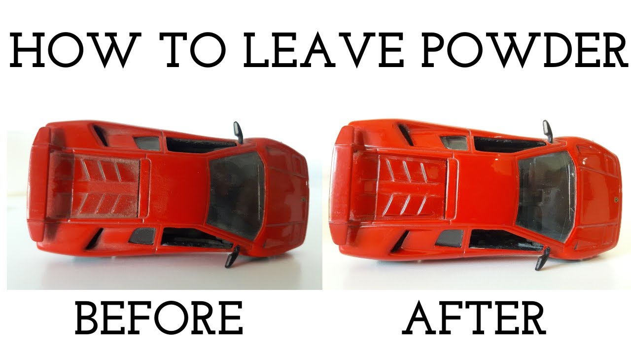 HOW TO REMOVE POWDER - YouTube
