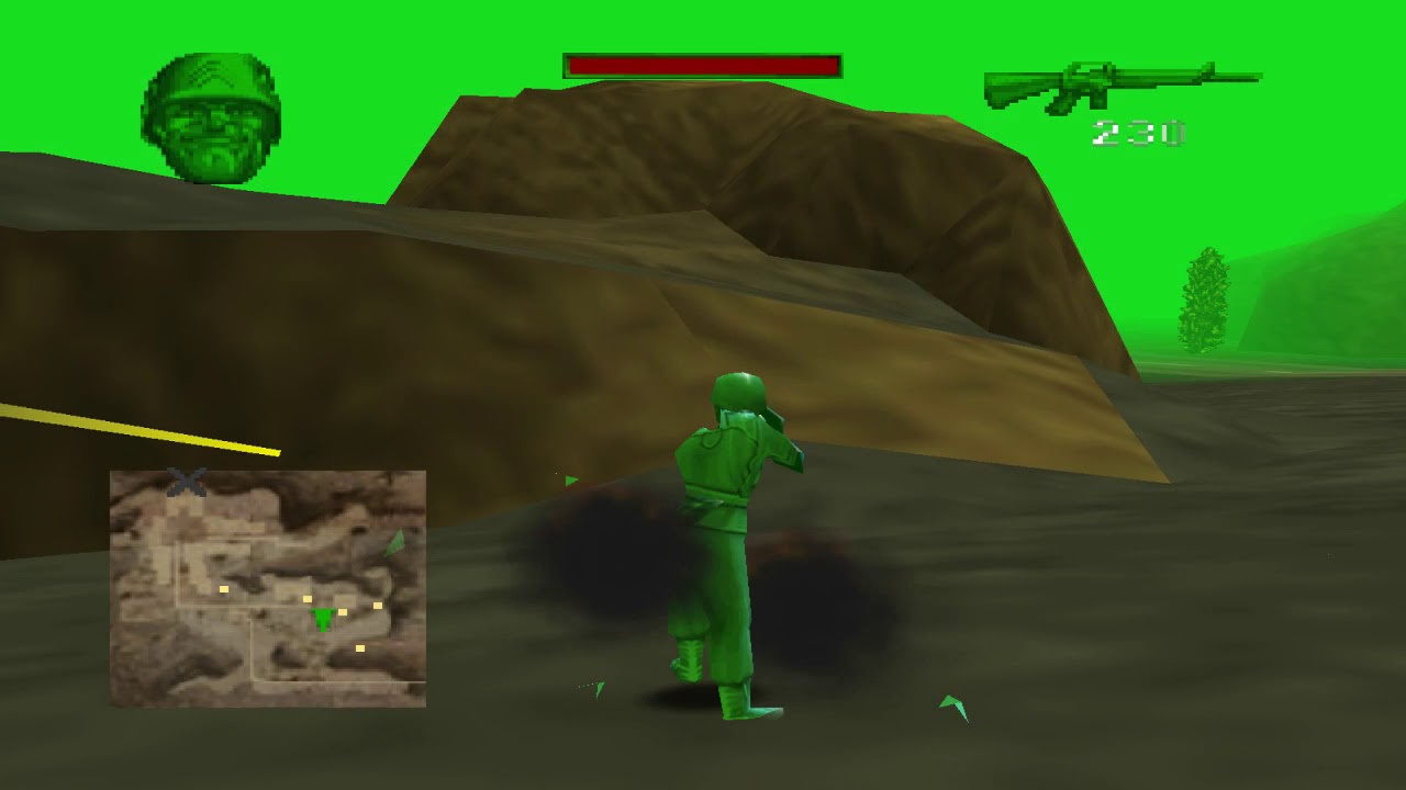 Army Men Sarge's Heroes (N64) Custom Hacks - YouTube