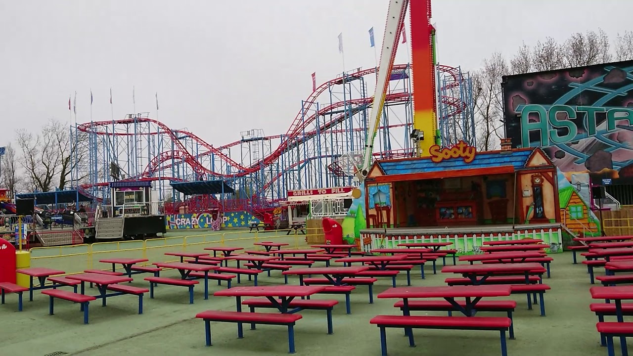 Brean Theme Park, Brean, Somerset, 14 April 2018 - YouTube