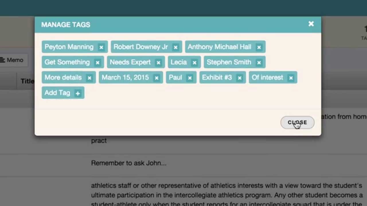 Adding Tags to a Fact in FactBox - YouTube