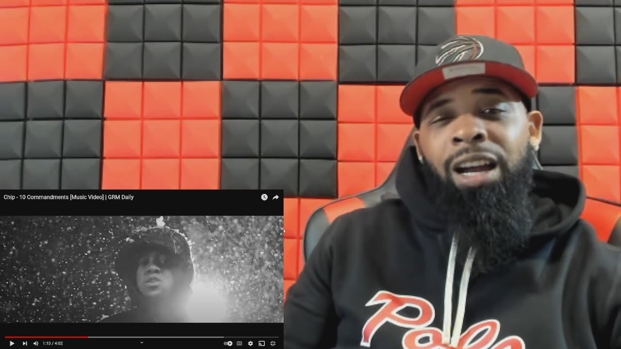AMERICAN RAPPER REACTS TO -Chip - 10 Commandments [Music Video] | GRM ...