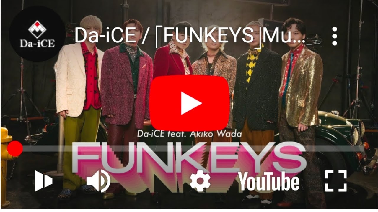 Da-iCE『ミュージックステーション』で新曲「FUNKEYS」をTV初披露！ - YouTube