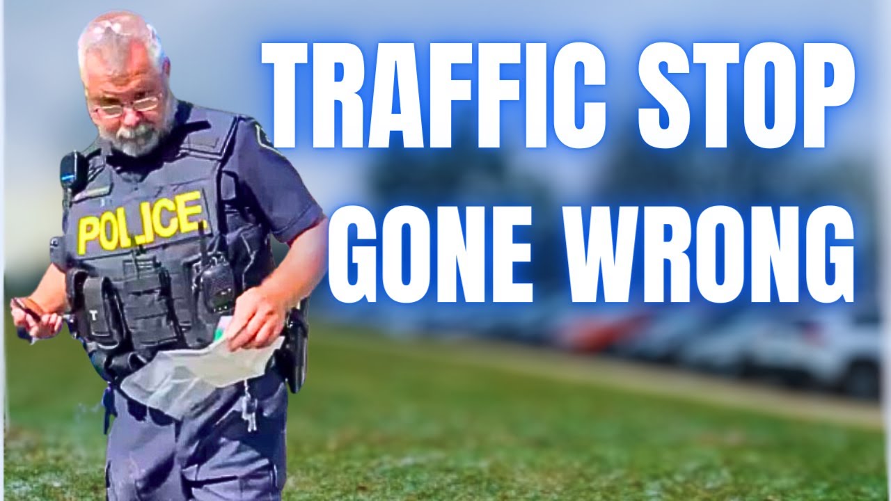 Angry Cop SLAPS Mans CAMERA During Traffic Stop - YouTube