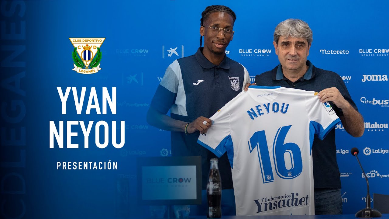 📹 🆕 Presentación de Yvan Neyou como nuevo jugador del C.D. Leganés ...