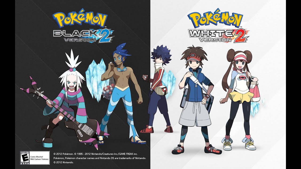 Pokemon Characters Black And White
