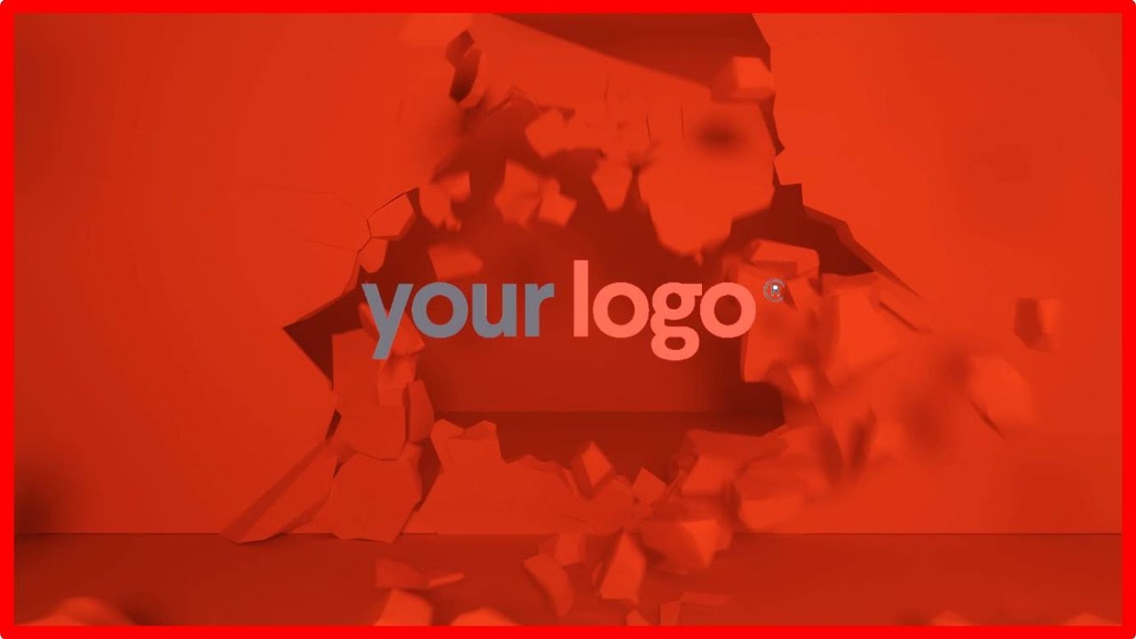 Wall Break logo animation - YouTube