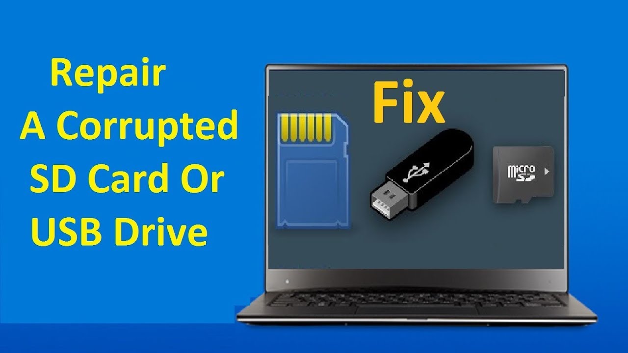 How to fix Corrupted Memory card - YouTube