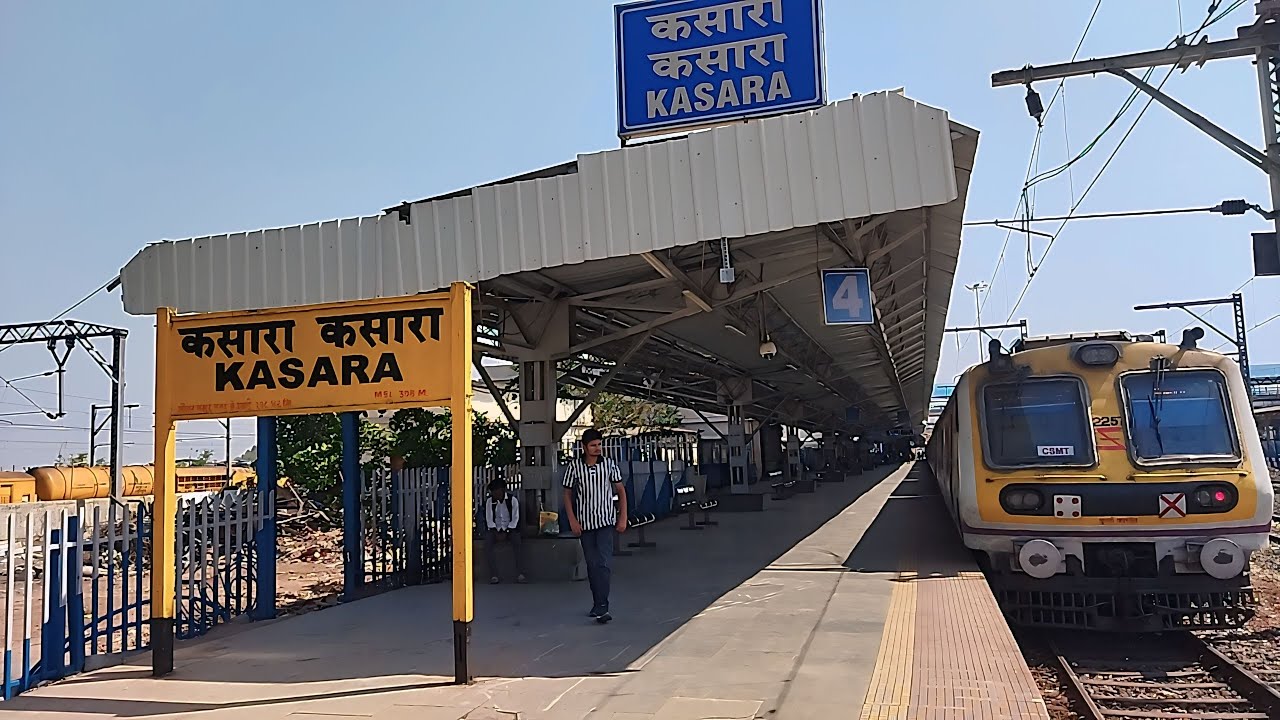 kasara Station Kasra Railway Station 2025 🚉 Mumbai Local Train MLT Kasara Mumbai - YouTube