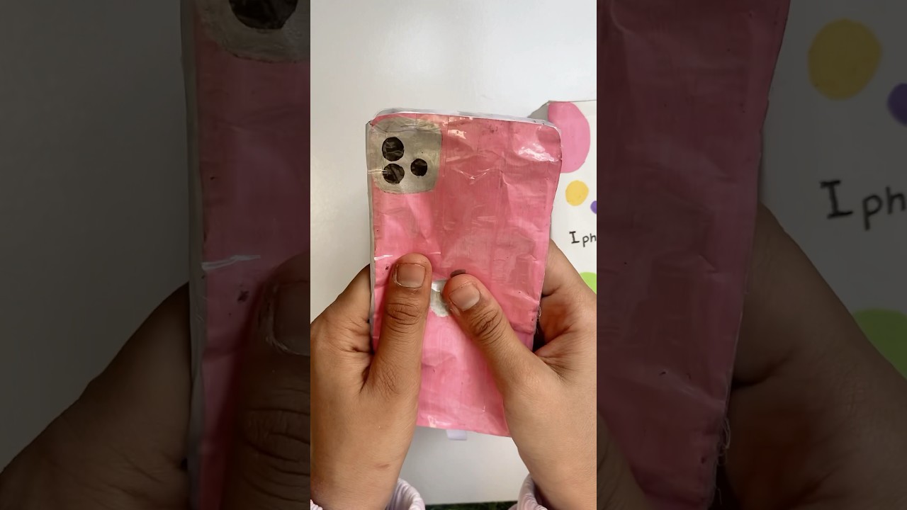 Paper iphone 15 DIY #diycrafts #papercrafts #kids - YouTube