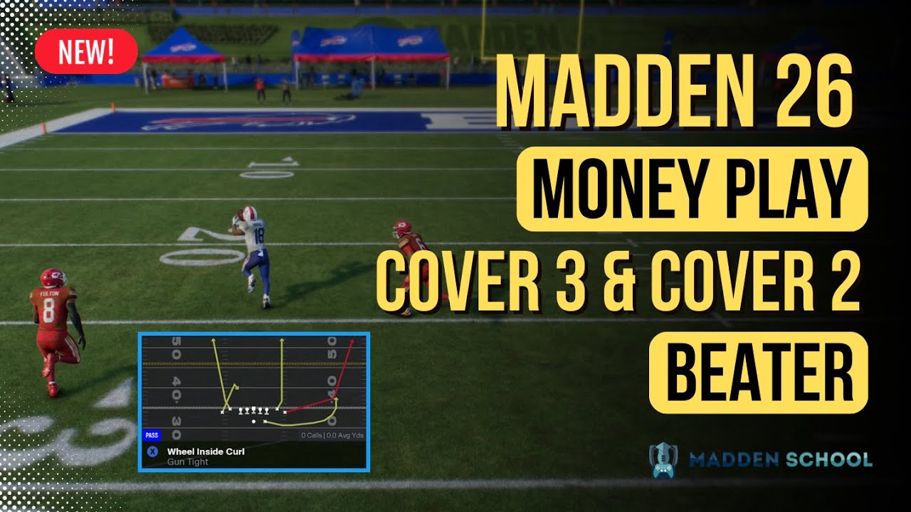 Madden 26 Easy Money Play That Beats Cover 3 and Cover 2 - YouTube