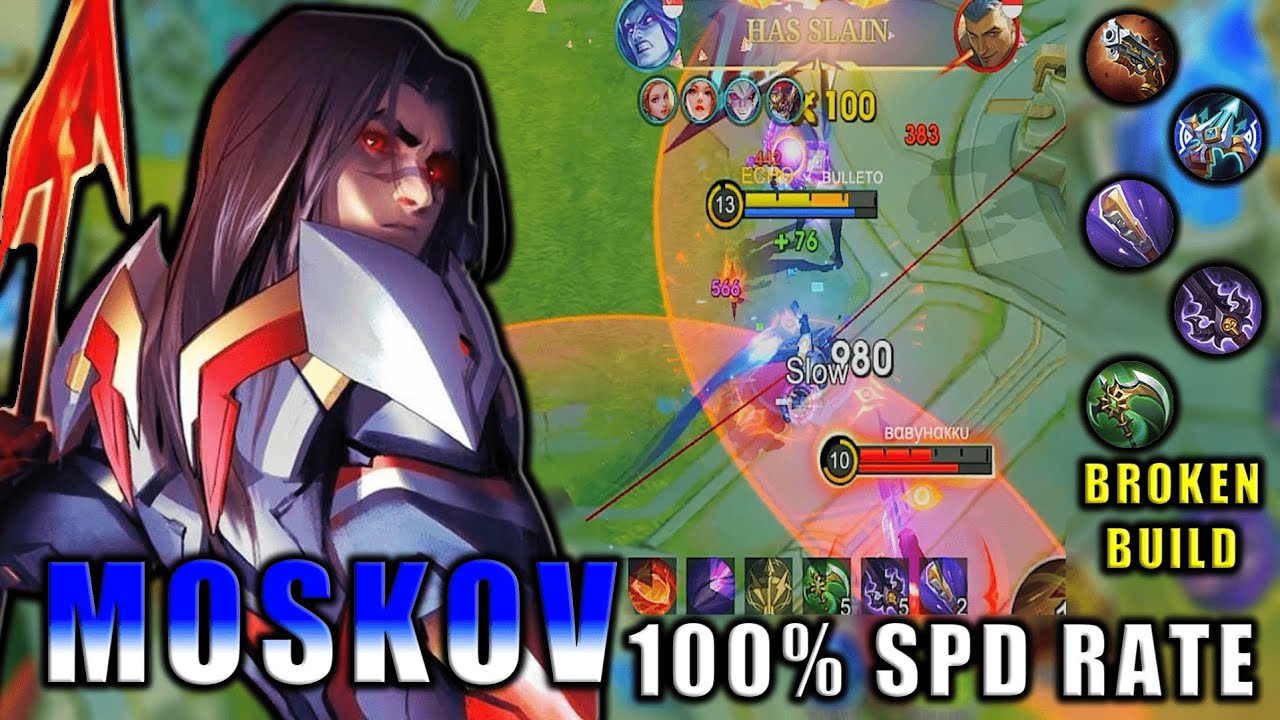 MOSKOV IS JUST TOO FAST !?! | Build Top Global | Best Build 2024 ...