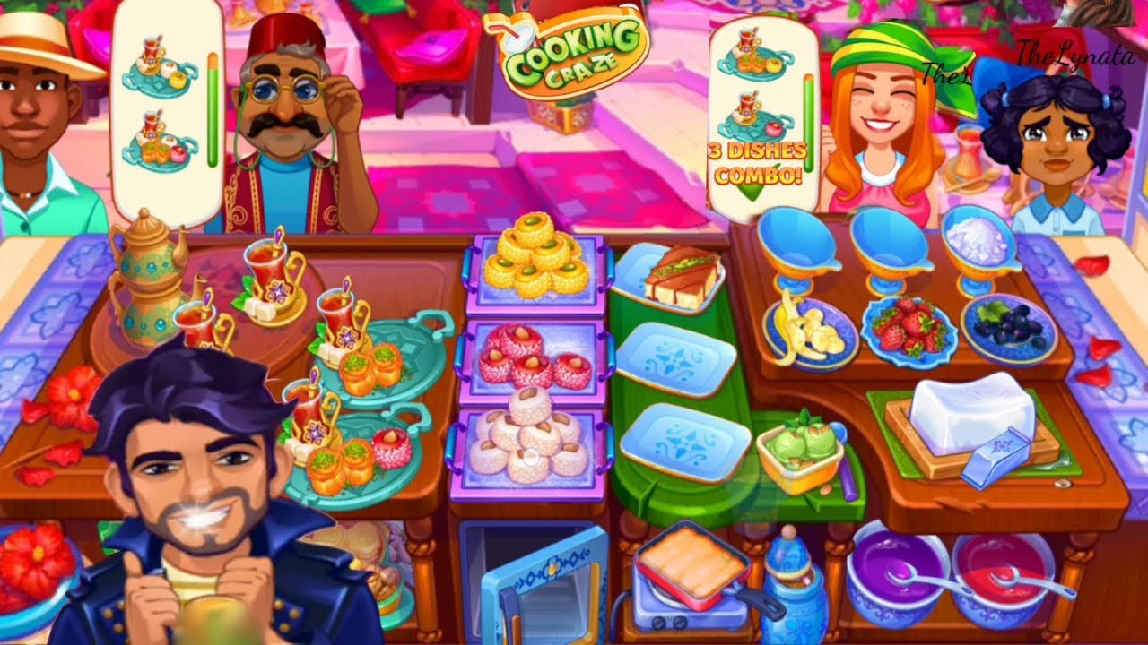 Cooking Craze/ Istanbul -1st Restaurant/Levels 18💥, 20💥, 21, 26 - YouTube