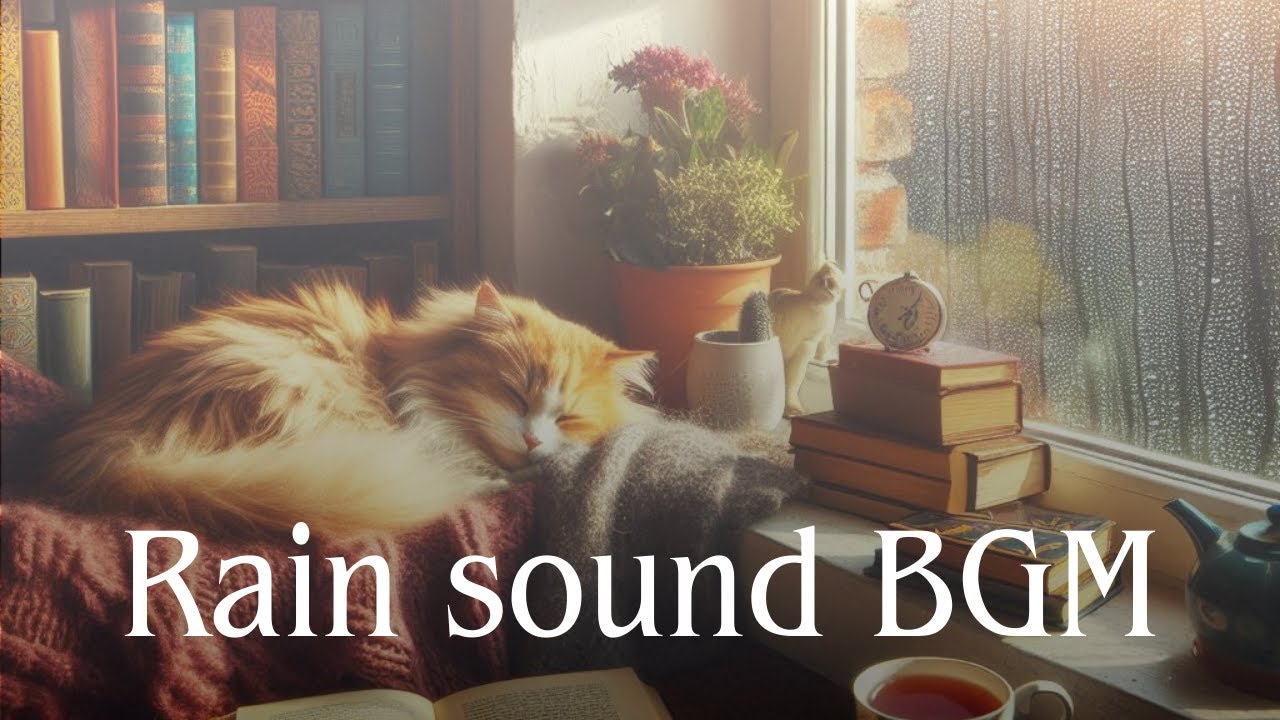 BGM - Rain sound -雨の音 - YouTube