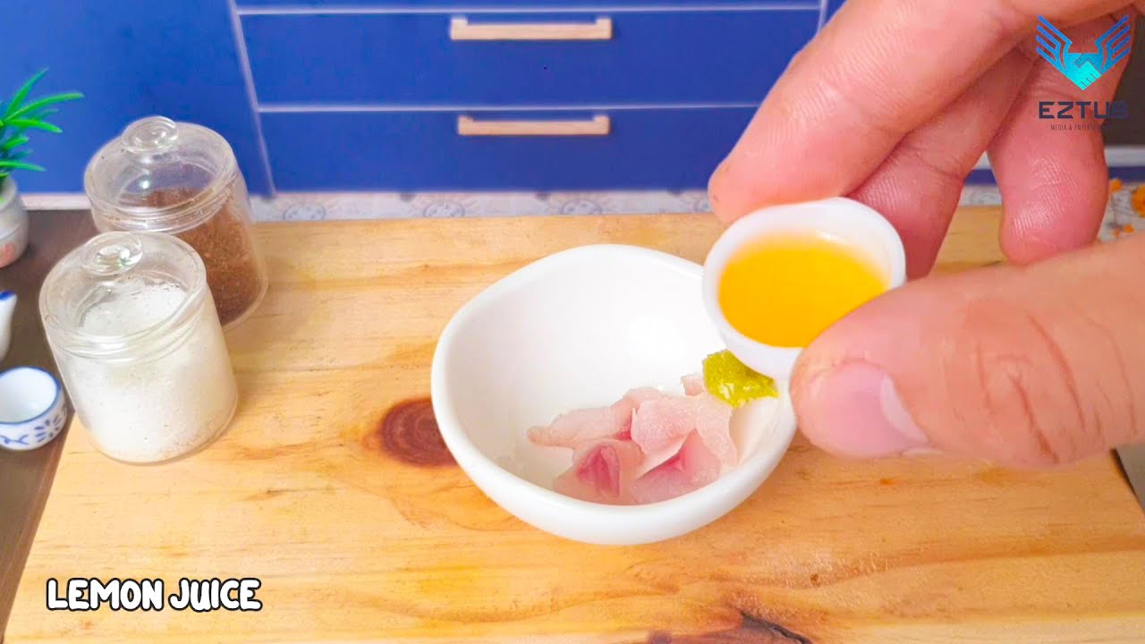 How to Cook Miniature Red Snapper Sashimi ! Snapper Recipe - Tiny ...