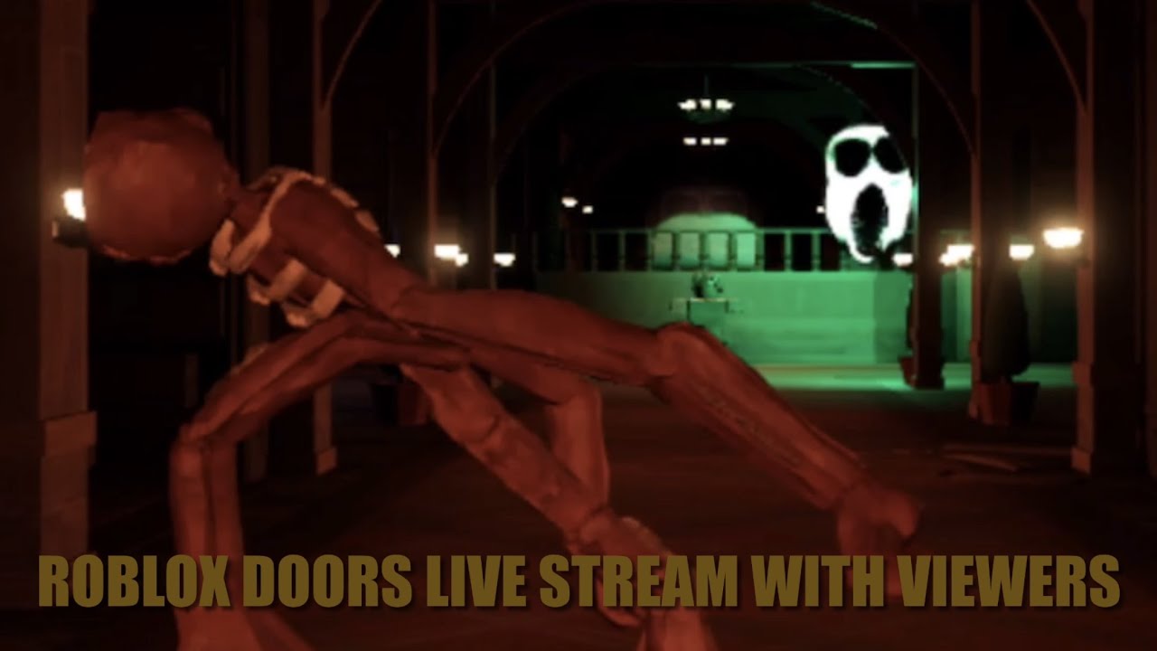 Roblox doors live stream with viewers - YouTube