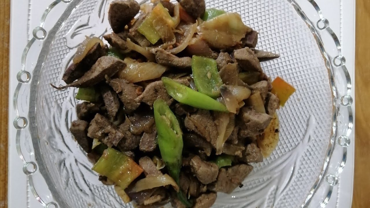 Stir fry Beef Liver||How to cook beef liver||Pinoy Recipe ||My Version ...