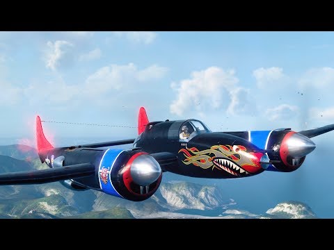 Lockheed XP-58 Chain Lightning - YouTube