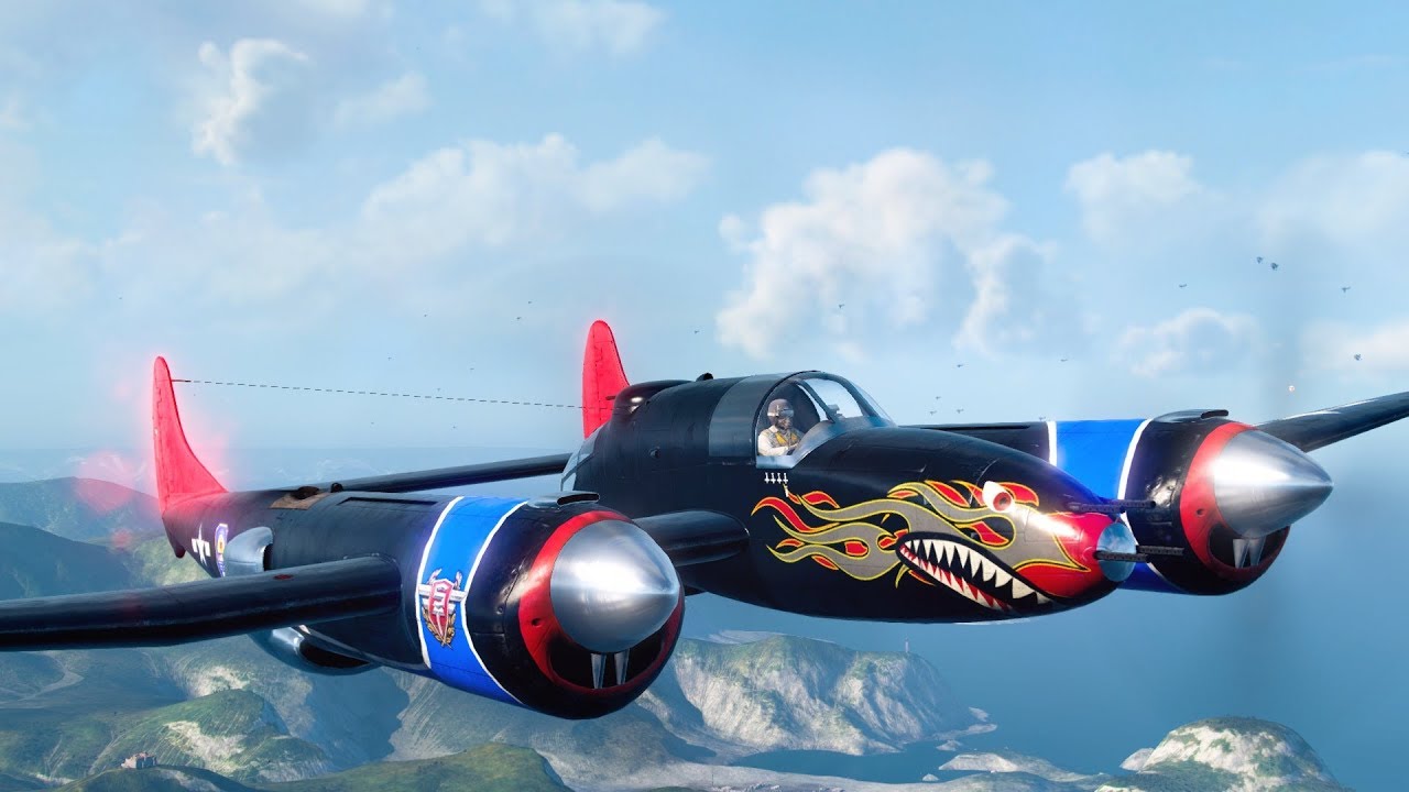 Lockheed XP-58 Chain Lightning - YouTube