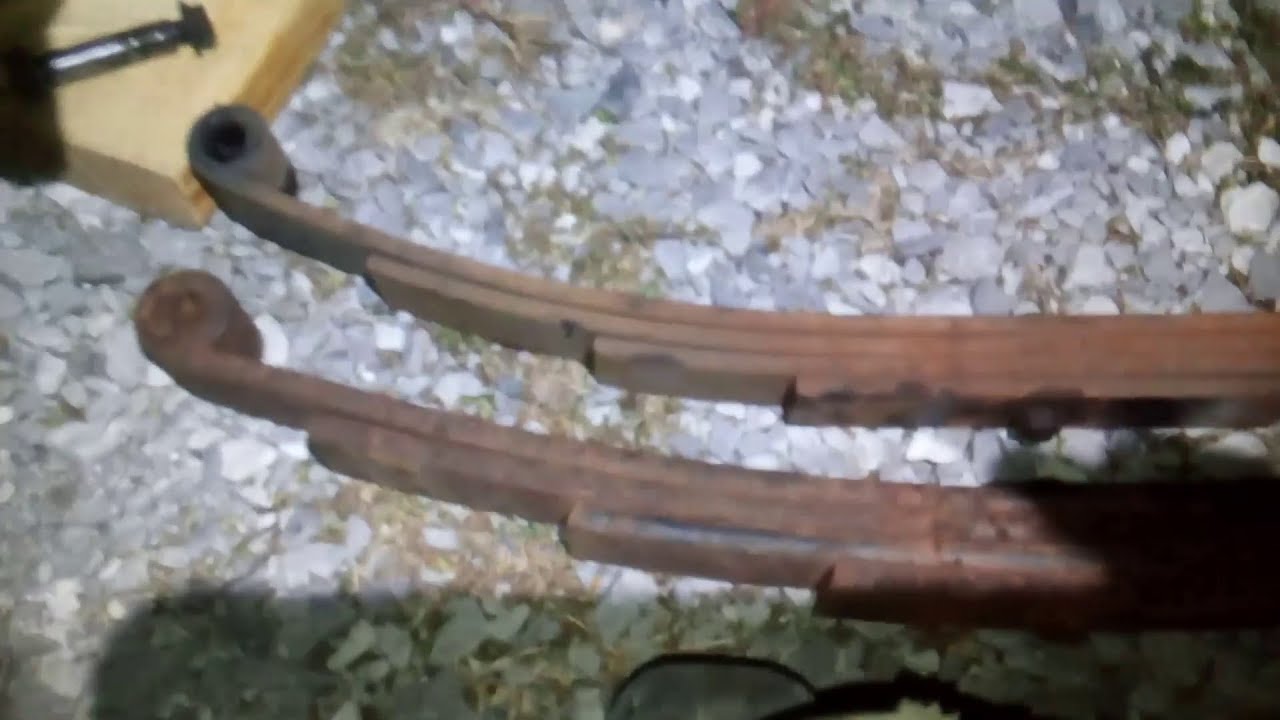 Boring Leaf Spring Catastrophe - YouTube