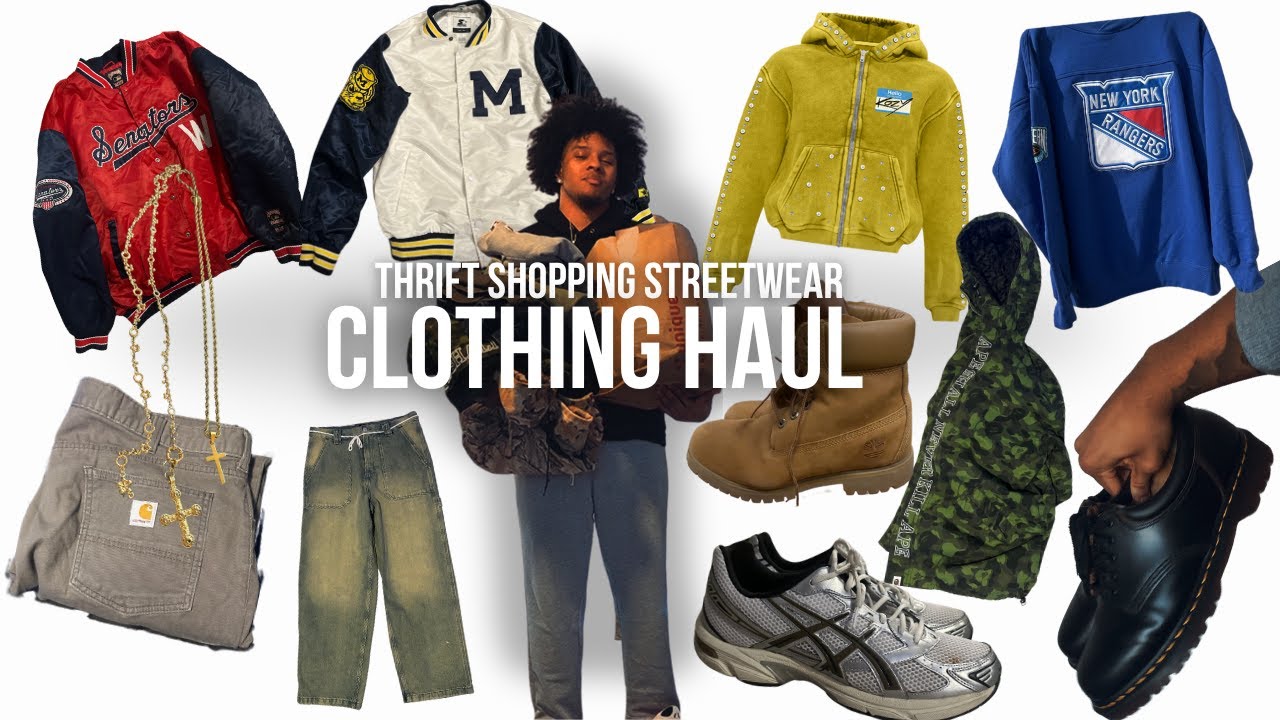 Styling THRIFTED OUTFITS for MEN | Affordable FASHION | EP.1 SOLE TALK ...
