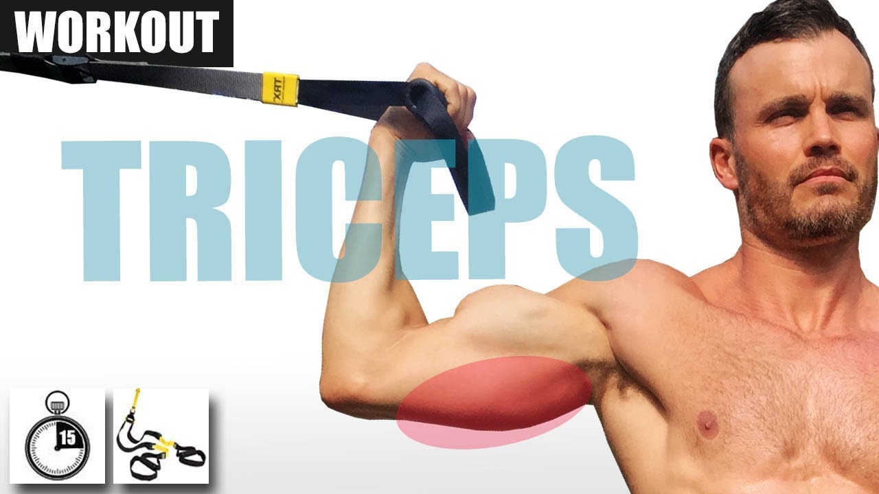 FAST TRX TRICEPS WORKOUT FOR BIGGER TRICEPS - YouTube