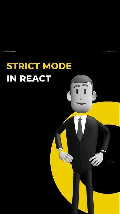 Strict mode in react - YouTube