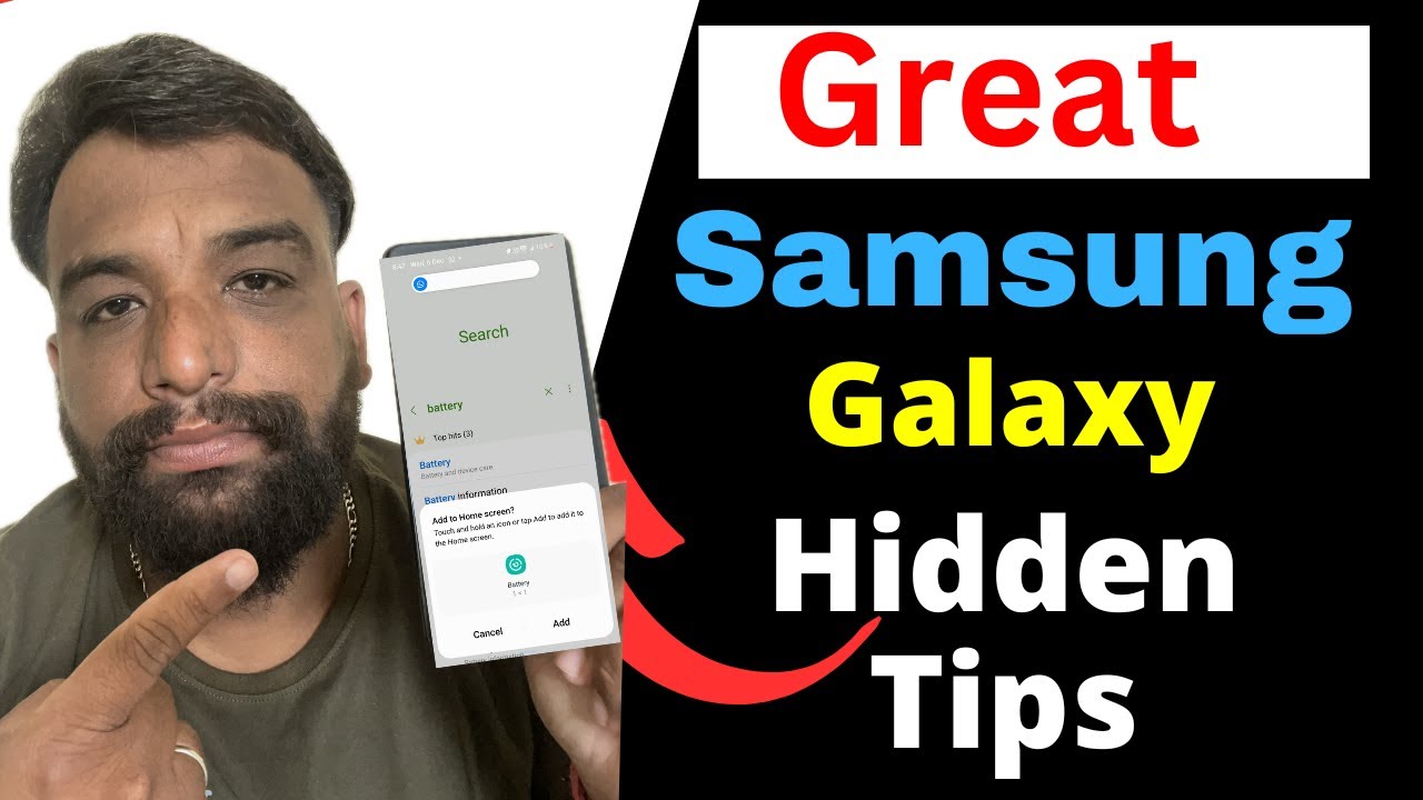 Samsung Galaxy Tips & Tricks and Hidden Features You NEED to Try - YouTube
